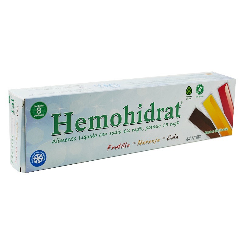 Hemohidrat - Contiene 8 unidades de sachet gelificable | Punto Farma
