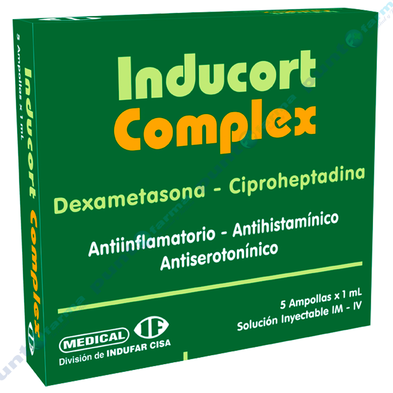 Inducort Complex Inyectable - Caja de 5 ampollas x 1mL | Punto Farma