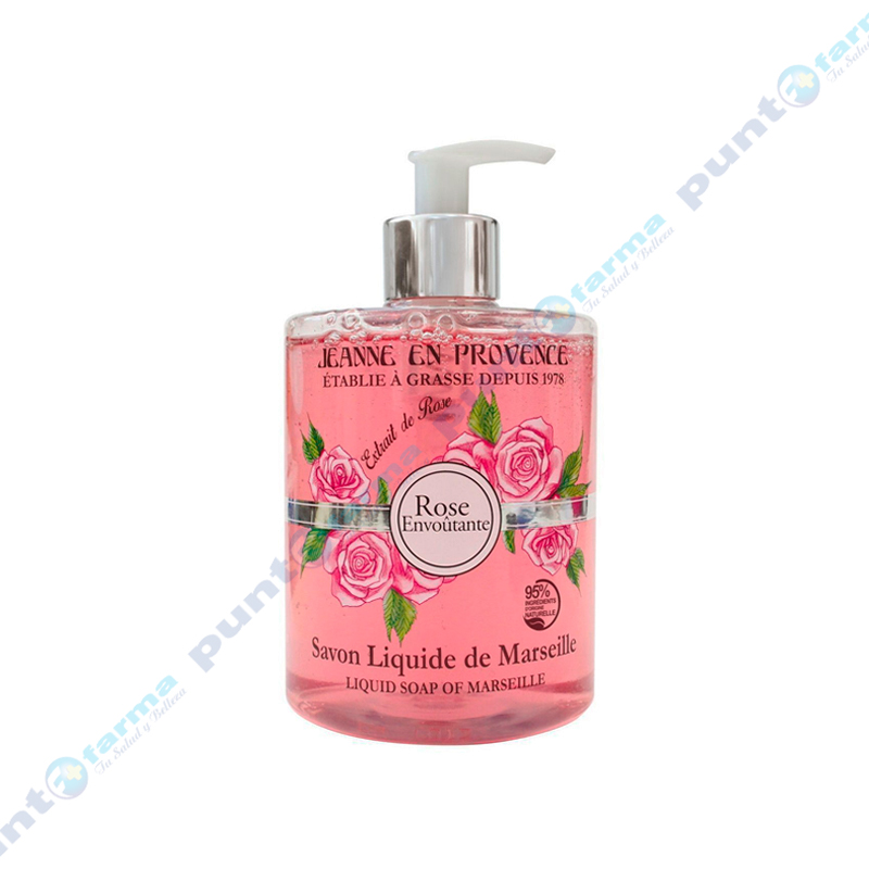 Punto Farma | Jabón Líquido Rose Envoutante Jeanne en Provence - 500 mL