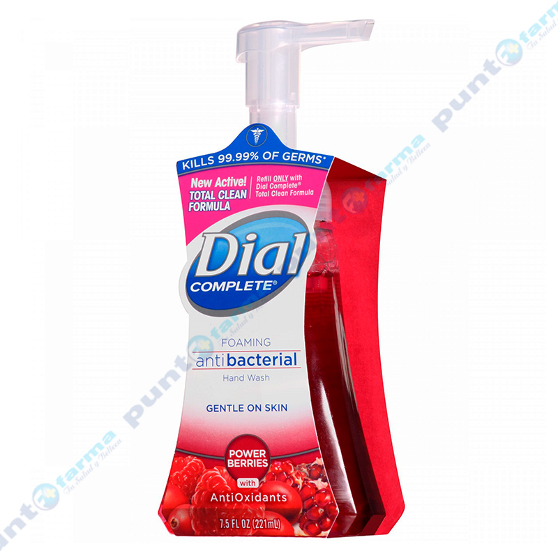 Jabón para manos Antibacterial Complete Dial - 221mL | Punto Farma