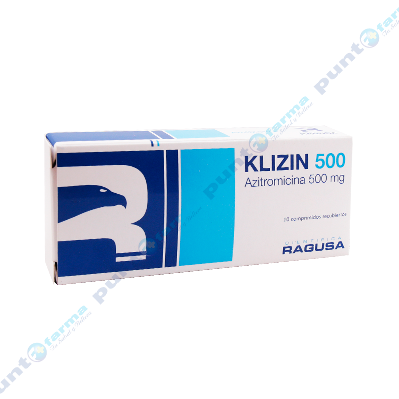Klizin 500 mg - Caja de 10 comprimidos | Punto Farma