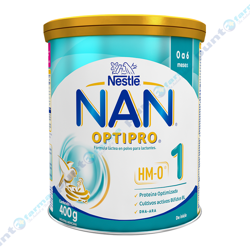 Leche en Polvo Optipro Nan Nestle - 400 gr | Punto Farma