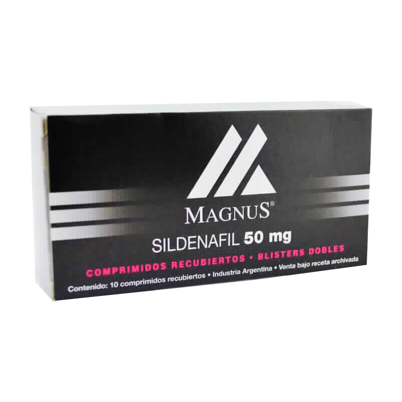 Magnus Sildenafil 50 mg - Caja de 10 comprimidos recubiertos | Punto Farma