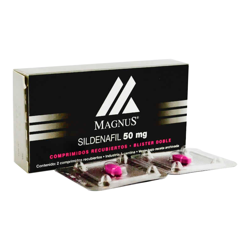 Magnus Sildenafil 50 mg - Caja de 2 comprimidos recubiertos | Punto Farma
