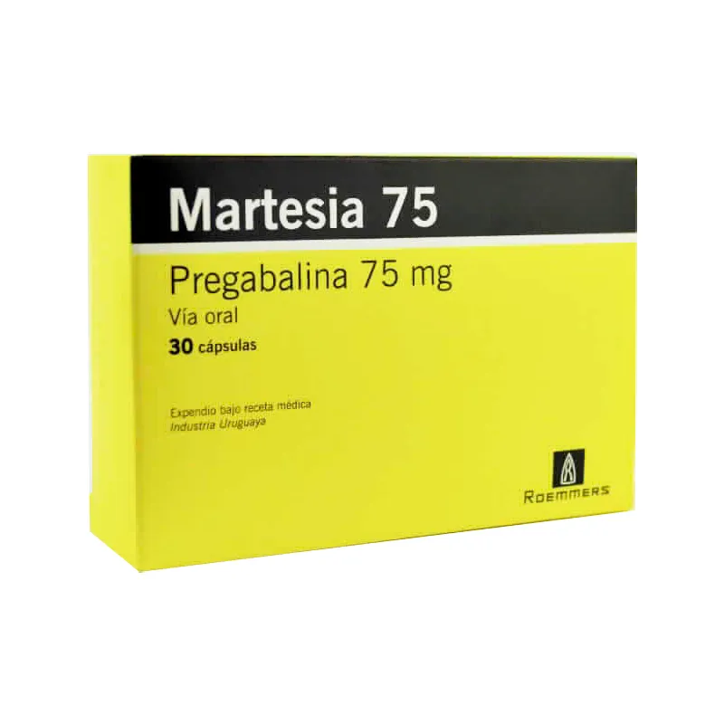 Martesia 75 Pregabalina 75 mg - Cont. 30 cápsulas | Punto Farma