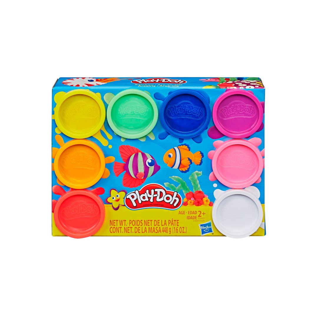 Masa Modeladora Rainbow Play-Doh - Paquete de 8 Colores. | Punto Farma