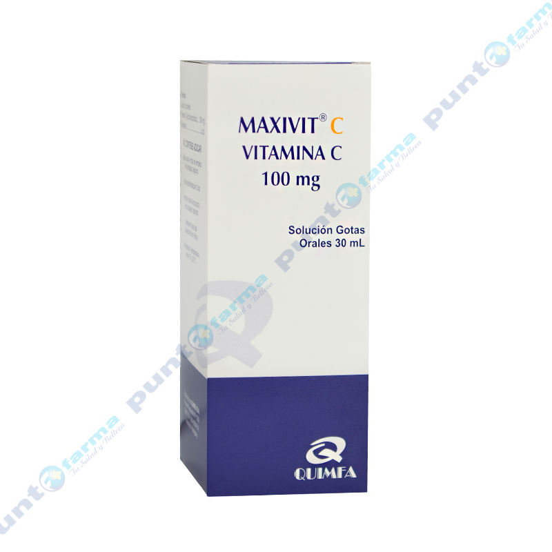 Punto Farma | Maxivit C Vitamina C de 100 mg - 30 mL