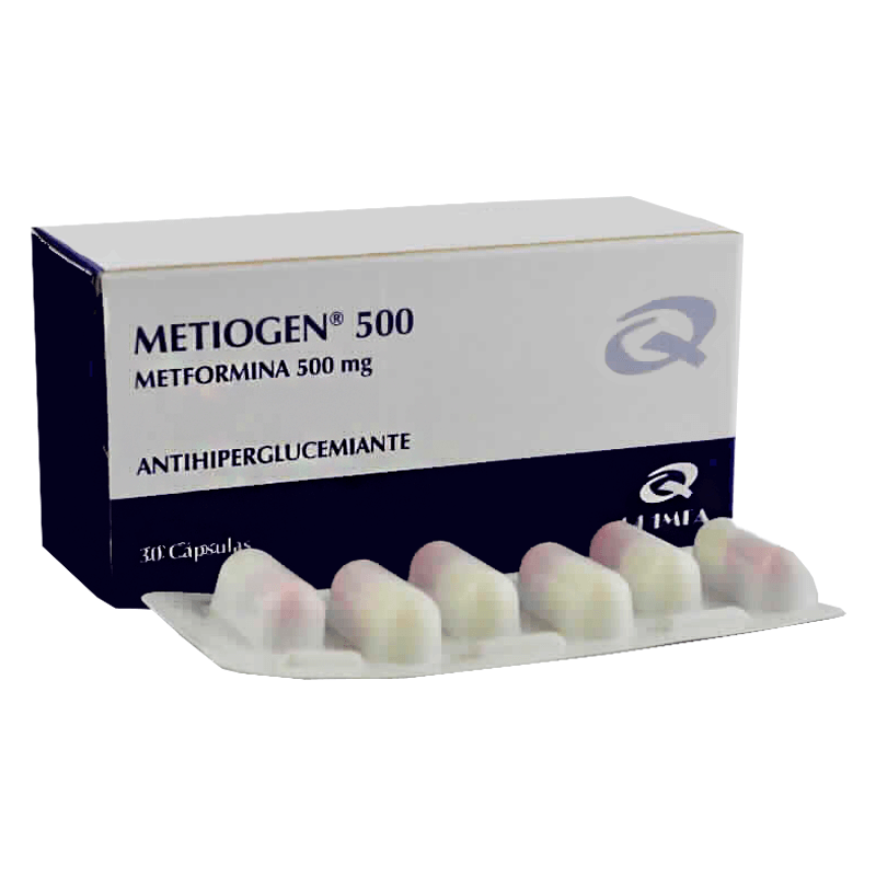 Metiogen 500mg -Caja de 30 cápsulas | Punto Farma