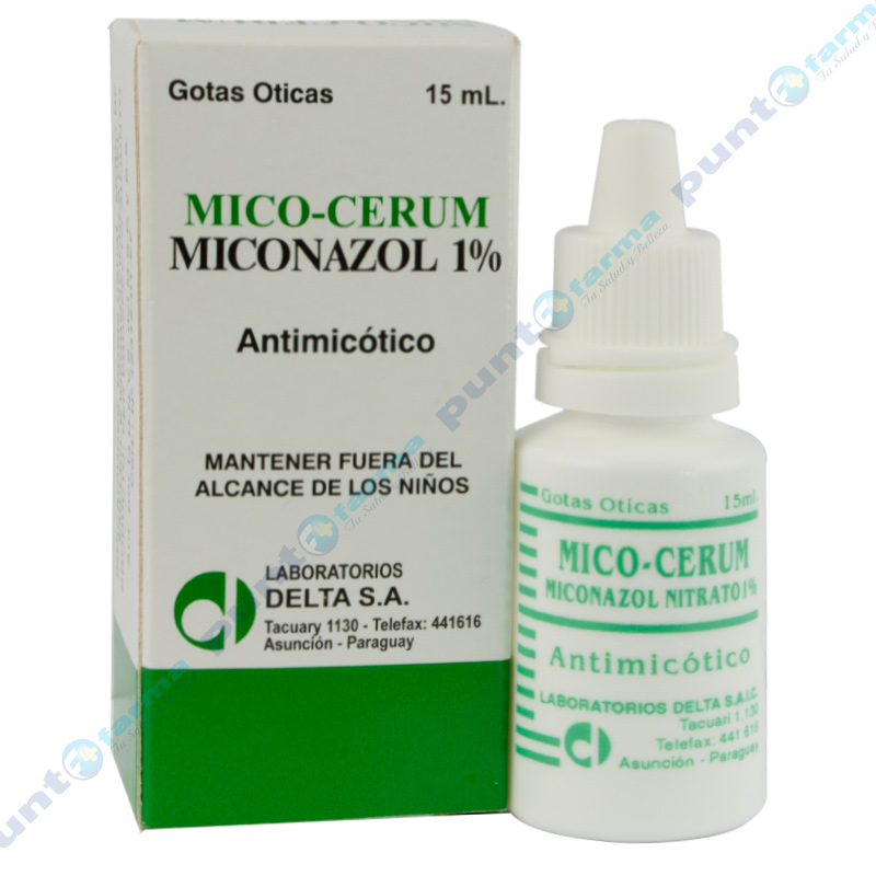 Mico-cerum Gotas Oticas - 15mL | Punto Farma