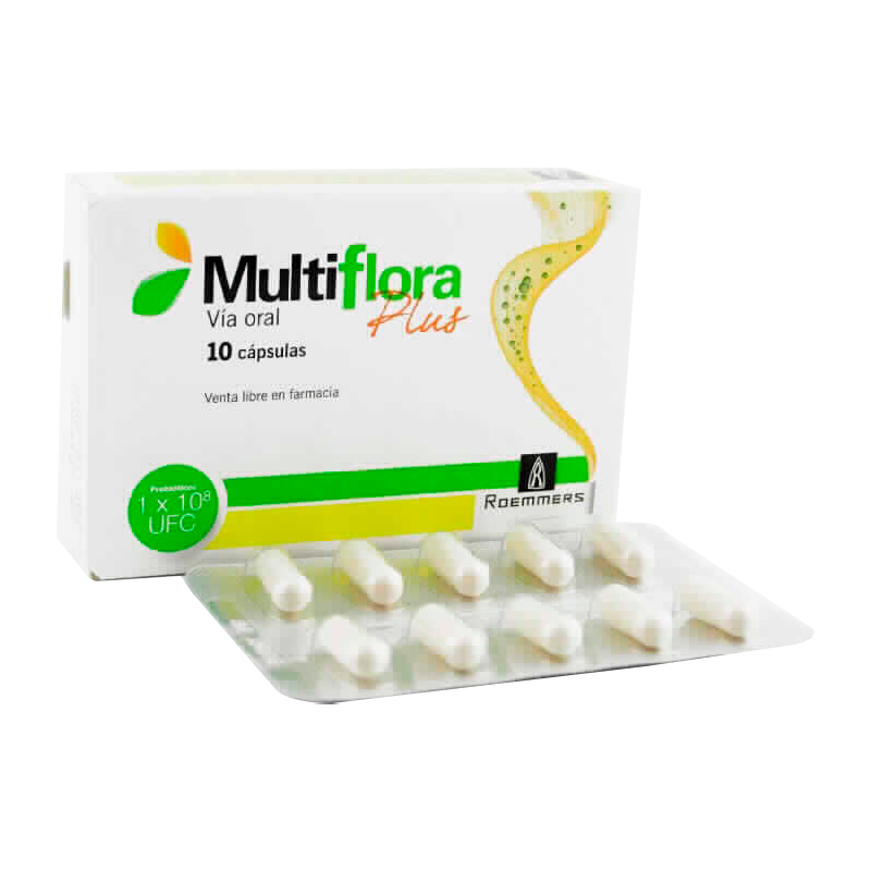Multiflora Plus - Cont. 10 cápsulas | Punto Farma