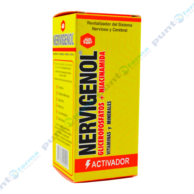 Nervigenol Activador - Jarabe 125 mL | Punto Farma