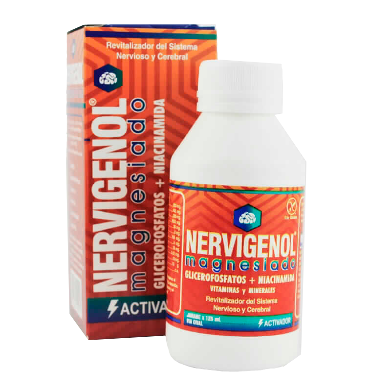 Nervigenol Magnesiado - 125 ml | Punto Farma