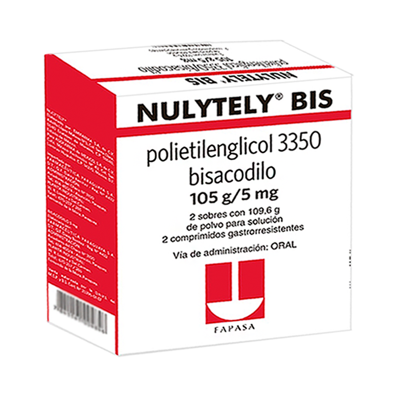 Nulytely Bis Polietilenglicol 3350 - Caja con 1 kit para preparacion ...