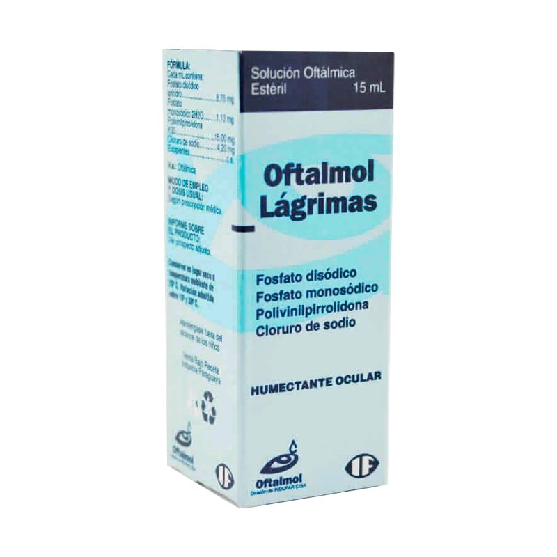 Oftamol Lágrimas - Solucion oftálmica 15 ml | Punto Farma