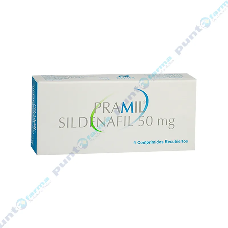 Pramil Sildenafil 50 mg - Caja de 4 comprimidos | Punto Farma