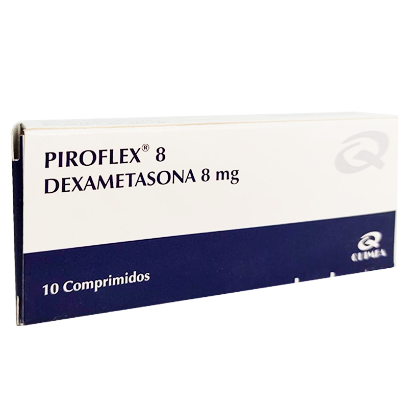Priroflex 8 mg Dexametasona - Caja de 10 Comprimidos | Punto Farma