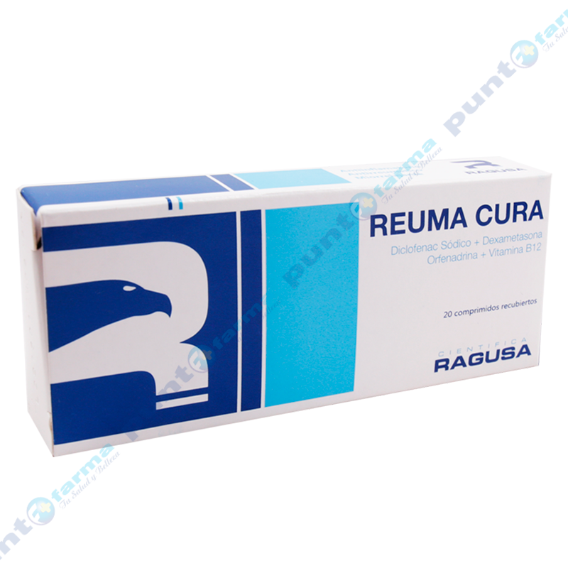 Punto Farma | Reuma Cura - Caja de 20 Comprimidos