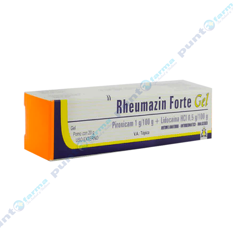 Rheumazin Forte Gel Piroxicam 1 g/100 g - Pomo con 20 gr | Punto Farma