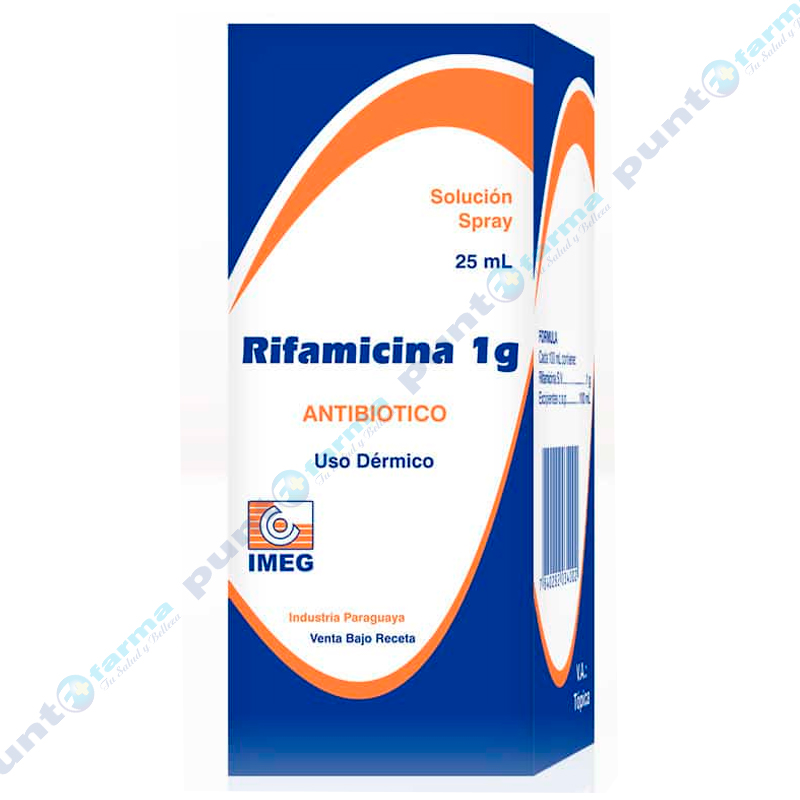 Rifamicina 1g Spray - 25mL | Punto Farma