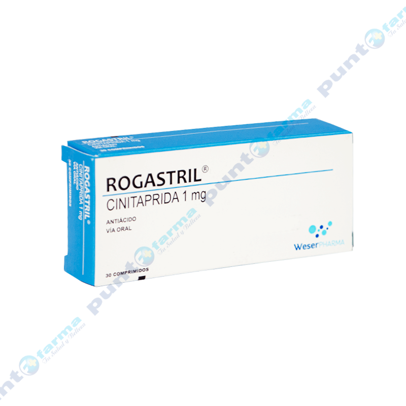 Rogastril Cinitaprida 1 mg -Caja de 30 comprimidos | Punto Farma