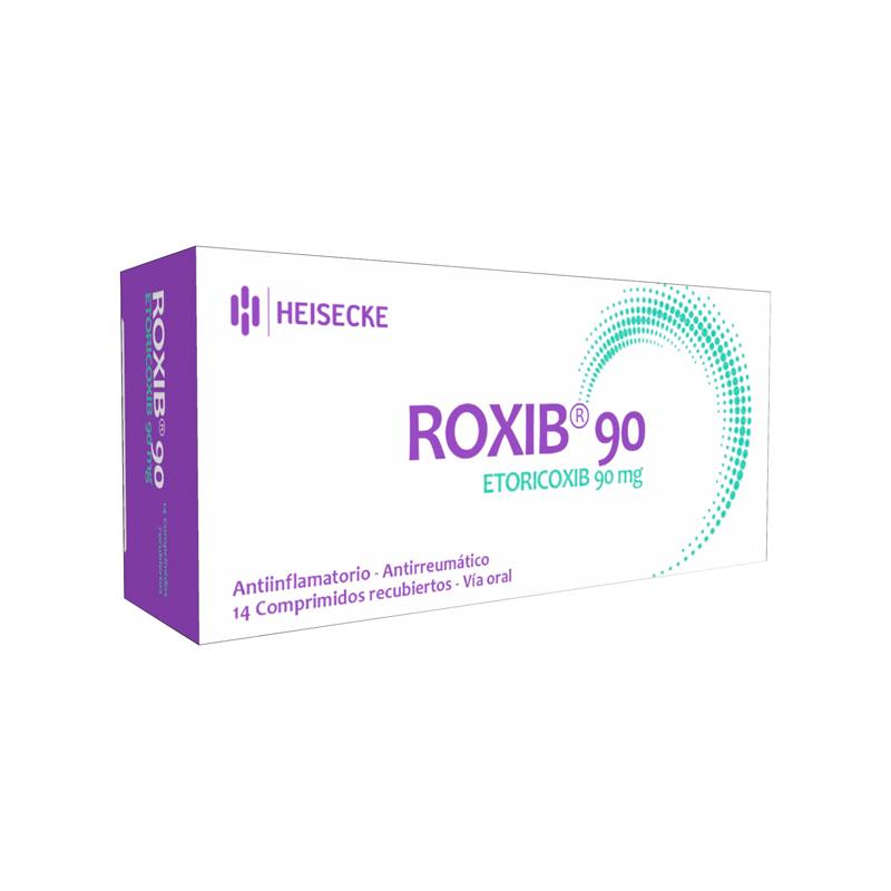Roxib Etoricoxib 90mg - Cont. 14 Comprimidos Recubiertos | Punto Farma