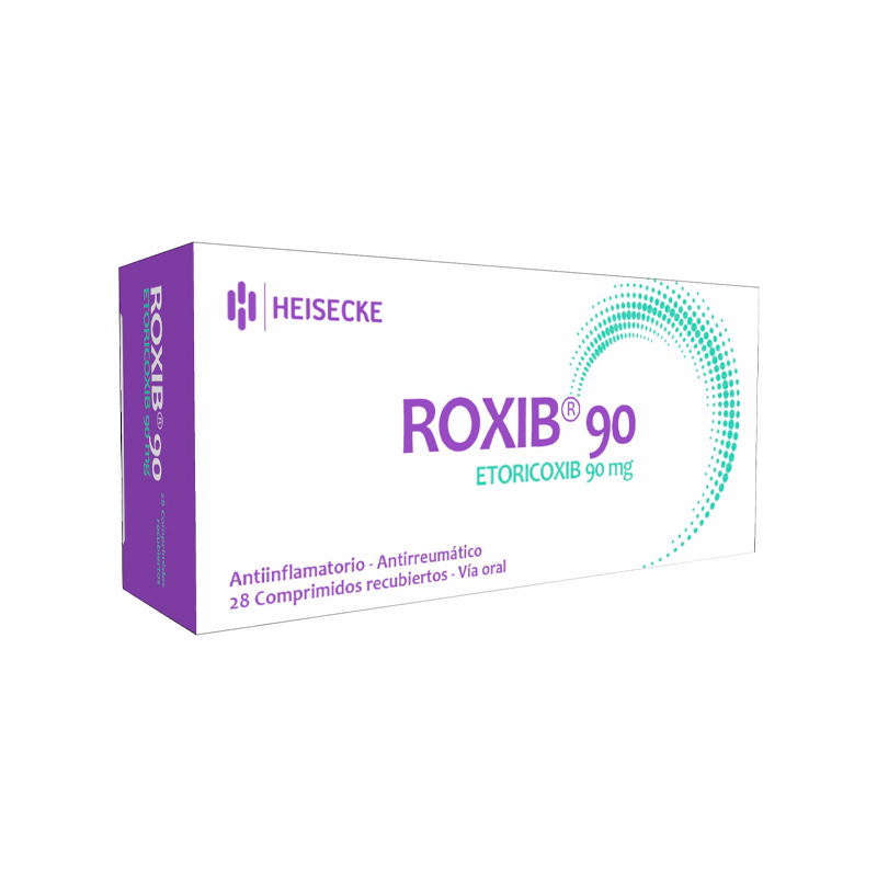 Roxib Etoricoxib 90mg - Cont. 28 Comprimidos Recubiertos | Punto Farma
