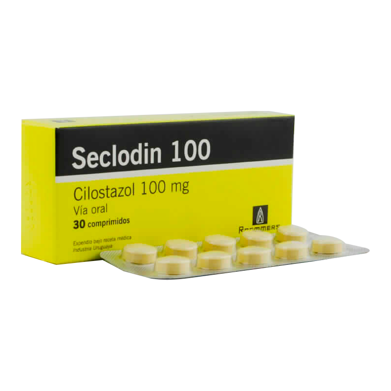 Seclodin 100 Cilostazon 100mg - Caja de 30 comprimidos | Punto Farma