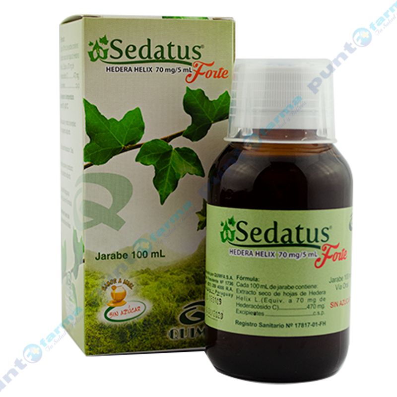 Sedatus Hedera Helix 70mg Forte - 100mL | Punto Farma