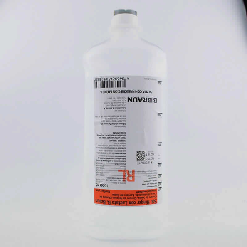Punto Farma | Solución Inyectable Ringer con Lactato 1000ml B. Braun