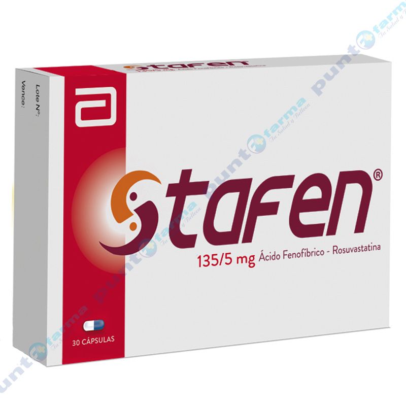 Punto Farma | Stafen 135/5 mg - Caja de 30 cápsulas