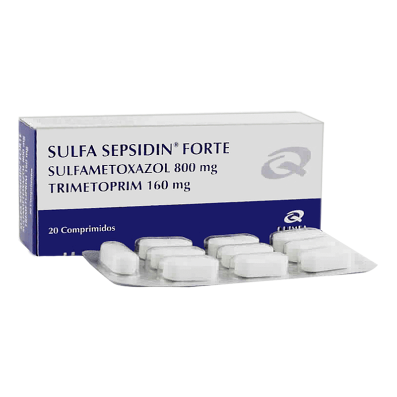 Sulfa Sepsidin Forte - Contenido de 20 comprimidos | Punto Farma