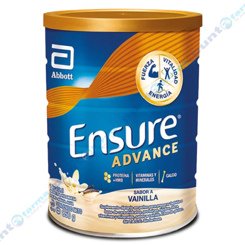Suplemento Nutricional Ensure Advance - 850g | Punto Farma