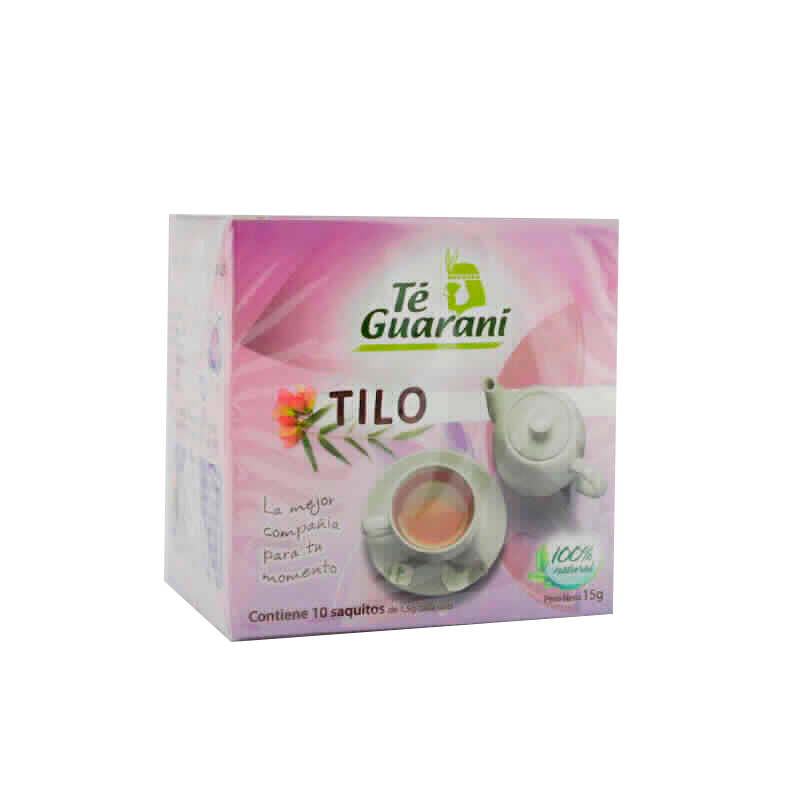 Té Guaraní - Té de Tilo - Caja con 10 saquitos de 1.5 g c/u | Punto Farma