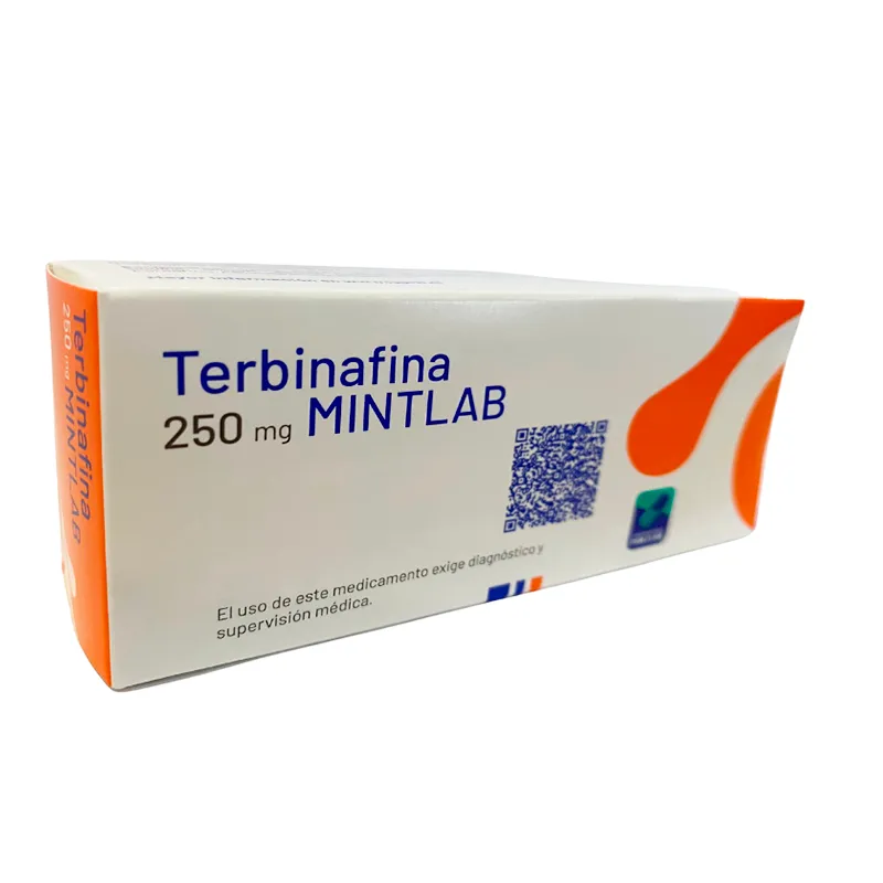 Terbinafina Mintlab 250 mg - Cont. 30 comprimidos. | Punto Farma