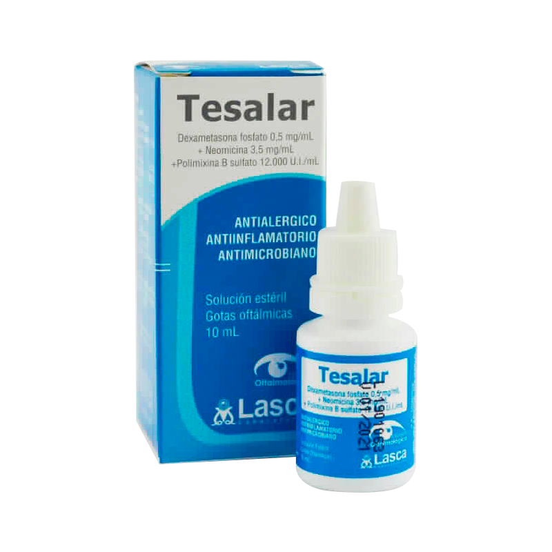 Tesalar Dexametasona fosfato 0,5 mg/mL - Cont. 10 mL | Punto Farma