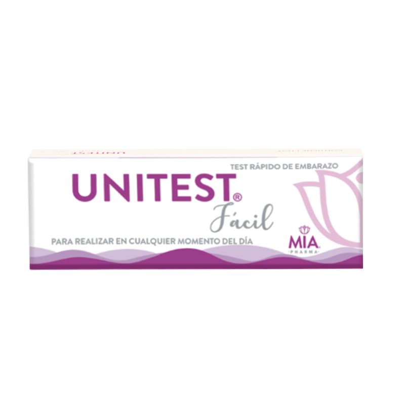 Test Rápido de Embarazo Unitest Fácil - Contiene 1 Unidad | Punto Farma