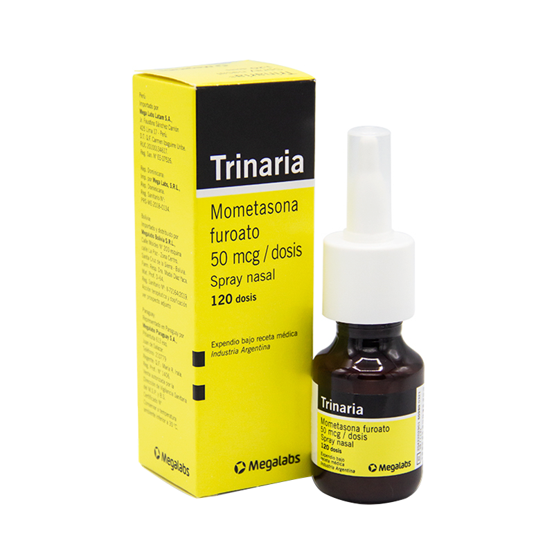 Trinaria Mometasona Furoato 50 mcg Spray - 120 Dosis | Punto Farma