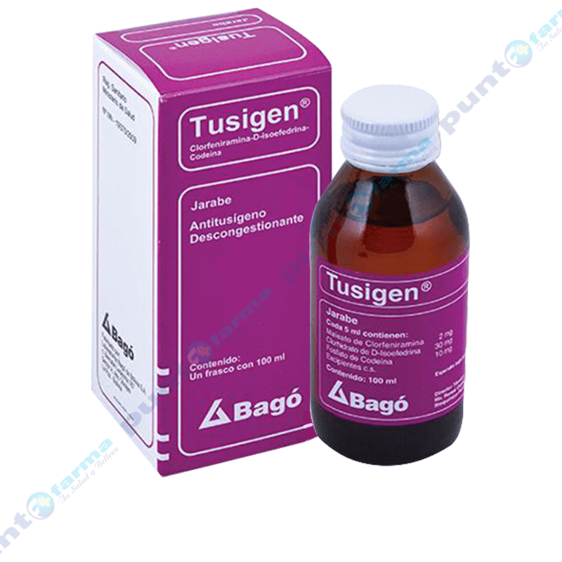 Tusigen Adulto - 100 mL Jarabe | Punto Farma