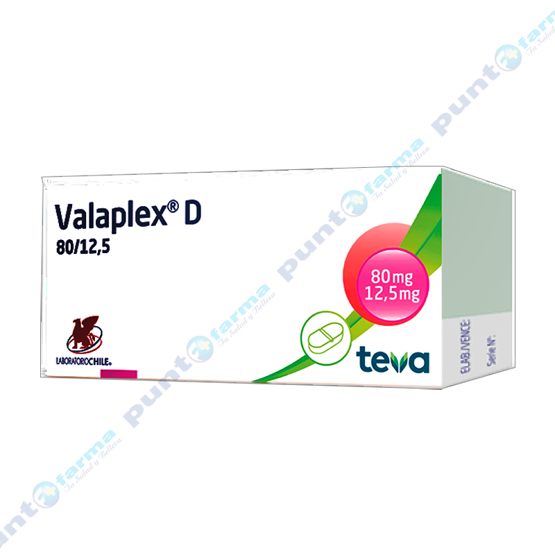 Valaplex D 80 mg - Caja de 30 comprimidos | Punto Farma
