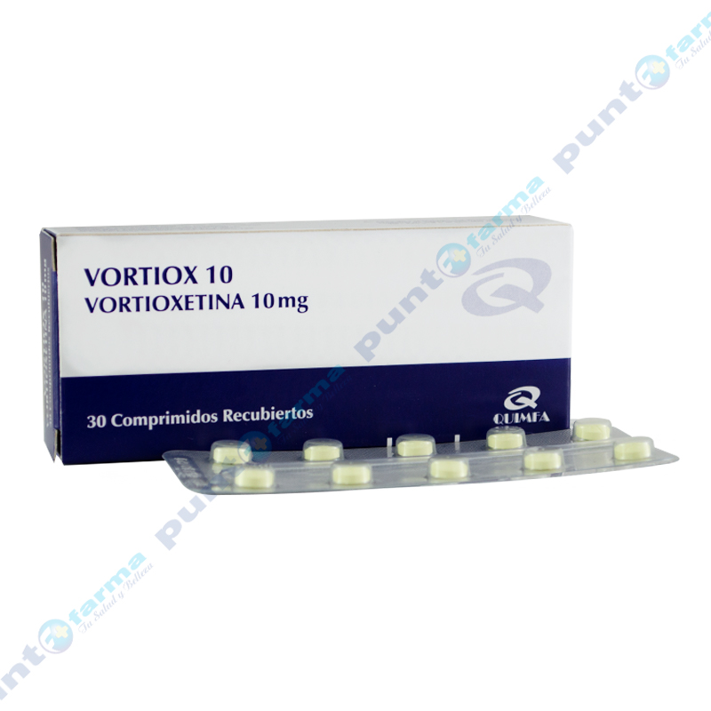 Vortiox 10 Vortioxetina 10mg - Cont. 30 Comprimidos Recubiertos ...