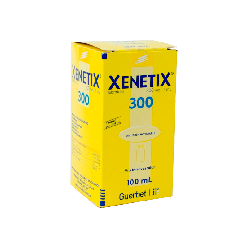 Xenetix lobitridol 300 mg - Solución inyectable 100mL | Punto Farma