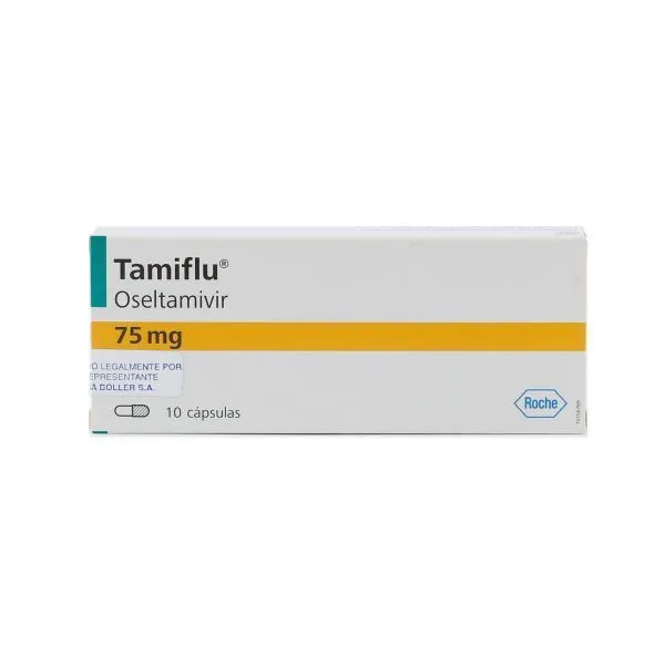 Tamiflu Oseltamivir 75 mg - Caja de 10 Cápsulas | Punto Farma